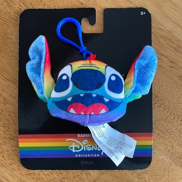Disney | Toys | Nwt Disney Rainbow Collection Stitch Clipon | Poshmark